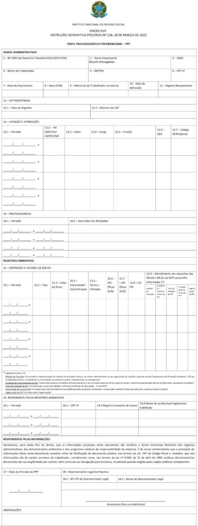 Guia Completo sobre o PPP: quem tem direito e como solicitar